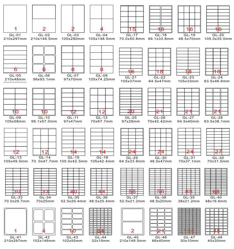Shipping Labels 2 Per Sheet Self adhesive A4 Size Sticker Paper For Shipping Labels 2 Per Sheet Self adhesive A4 Size Sticker Paper For