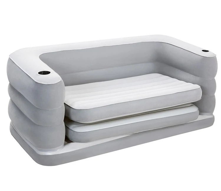 Inflatable Sofa Bed - Fold up Couch with Massage & Cooling
