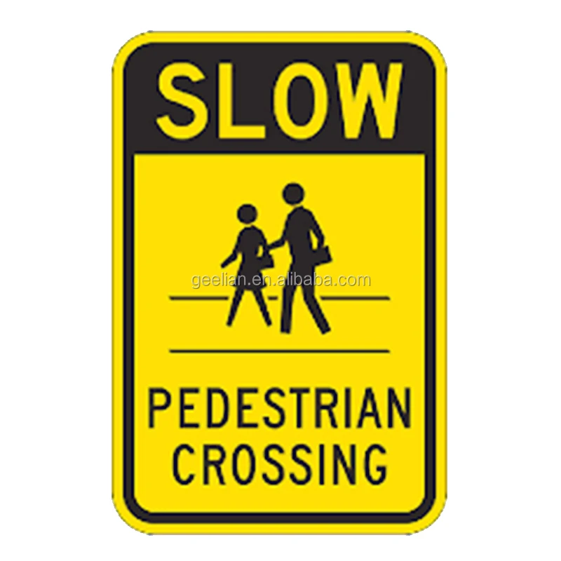 Pedestrian Crossing Light Infrared Sensor Solar Pedestrian Sign - Buy ...