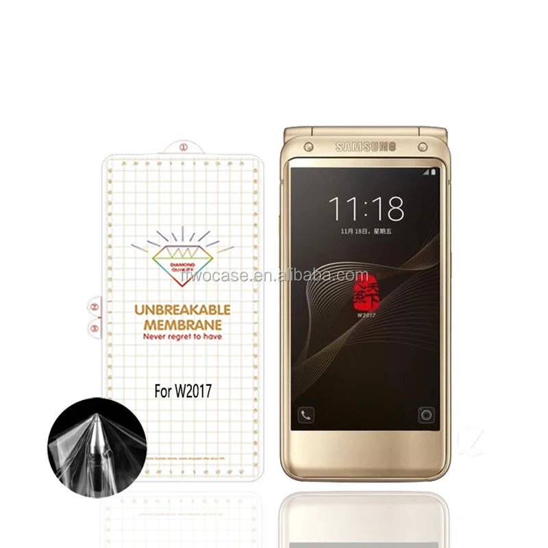 Pet Soft Tpu Screen Protector Film Roll For Samsung W2017/ W2018/ W2019 - Buy Tpu Screen ...