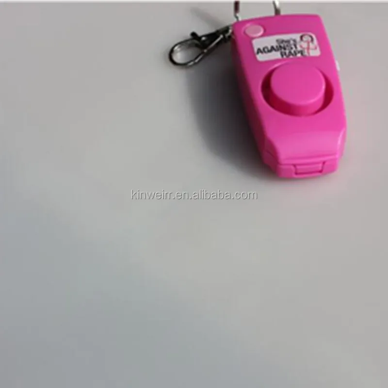 Mini Keychain Strap Led Personal Panic Push Button Alarm - Buy Panic ...