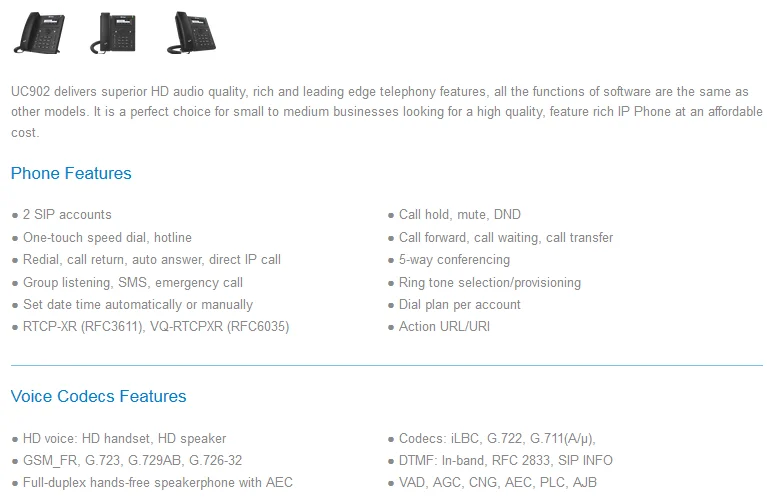 Teléfono IP de la empresa htek UC902| Alibaba.com