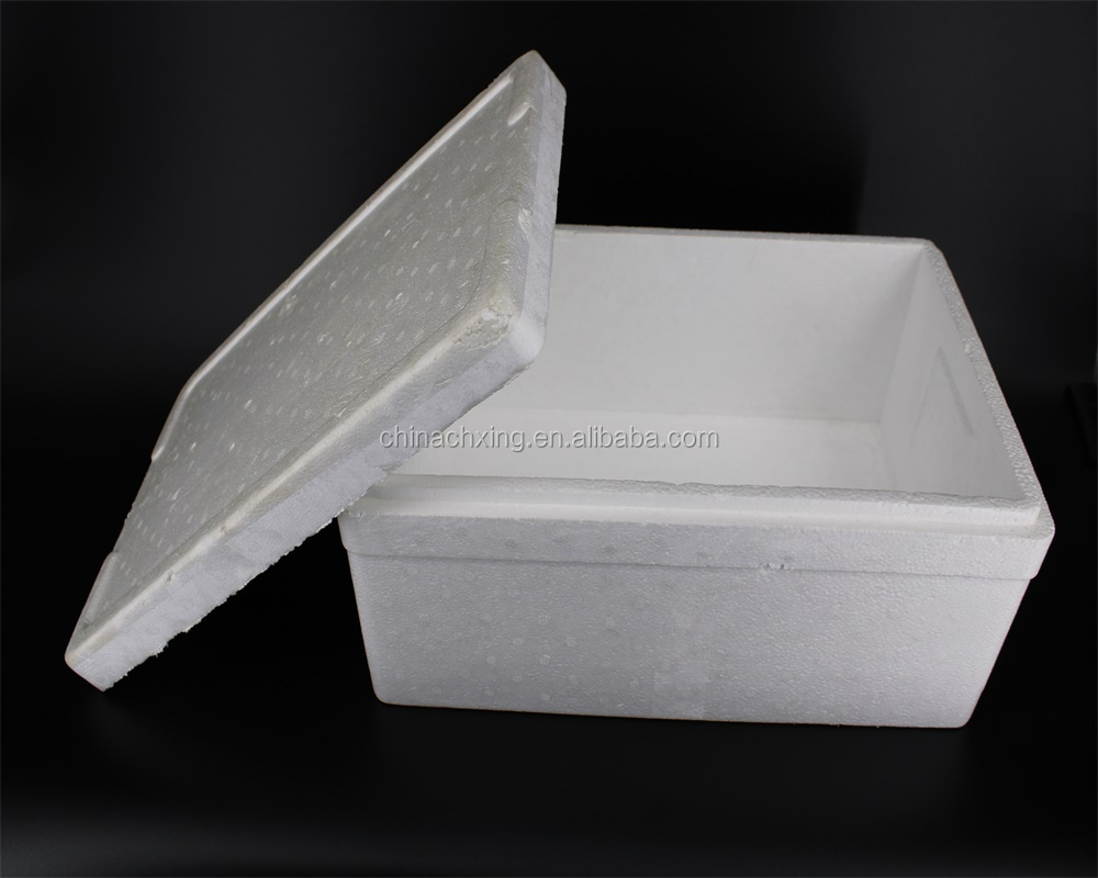 20mm Wall Thickness White Styrofoam Ice Cooler for Food, Fruit, Fish ...