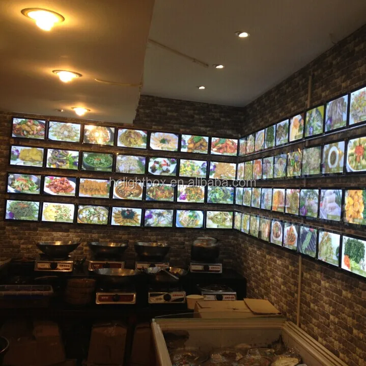 Hanging Restaurant Menu Board Digital Menu Board - Buy Hanging ...