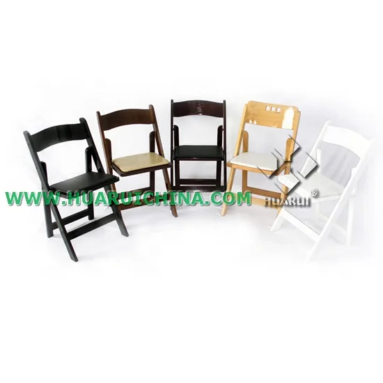 Wood Wimbledon Folding Chairs for Wedding - Durable & Stylish