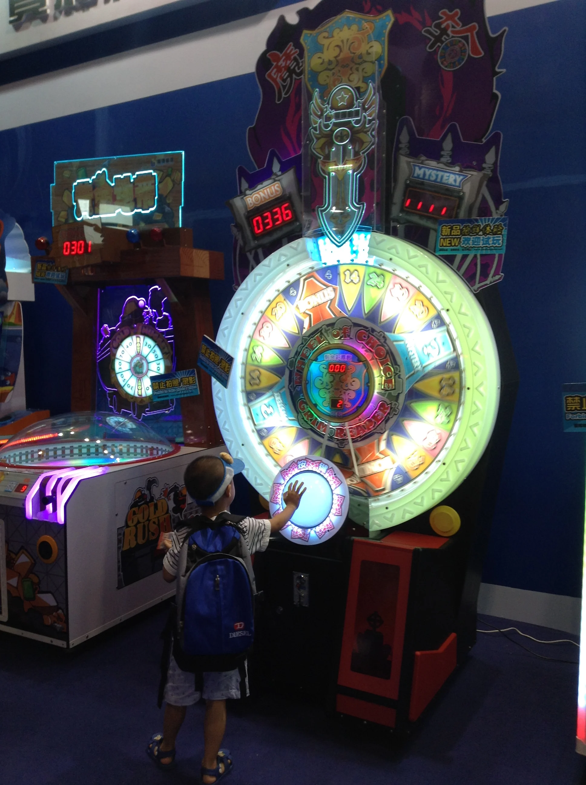 Hotselling Magicians Wheel Coin Operated Arcade Amusement Lottery ...