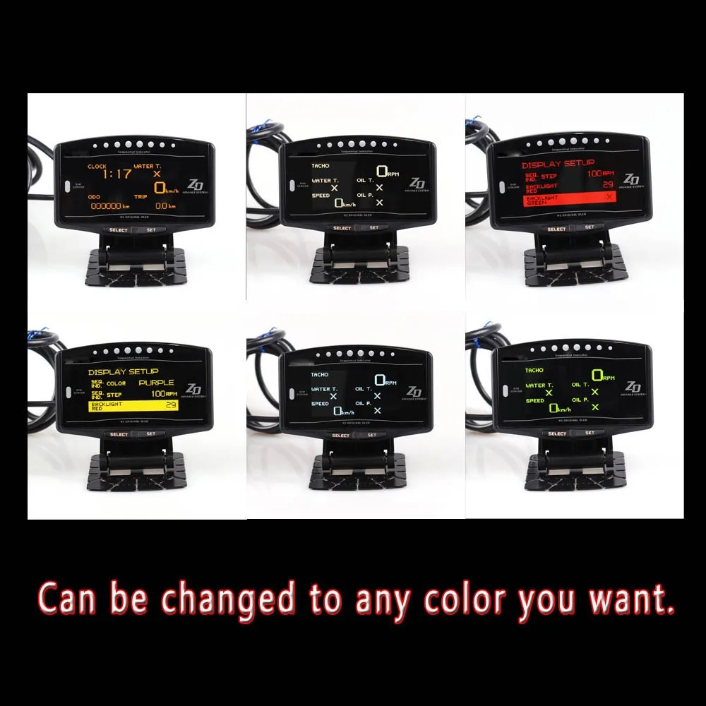 Full Kit Sports Package 10 in 1 New Version OLED DEFI Advance ZD Link ...