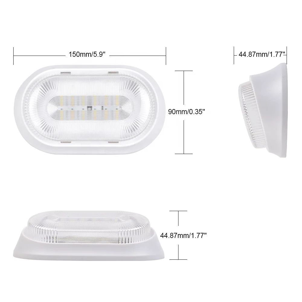 J270 Led Porch Light Rv Led Porch Lights 12v Rvs,Trailers,Campers - Buy ...