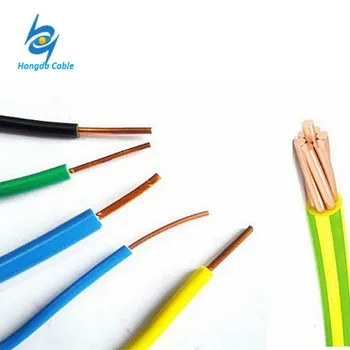 Copper Pvc 1 Core Cable 1.5mm Nya Wire Cable - Buy Nya Wire Cable,Nya ...