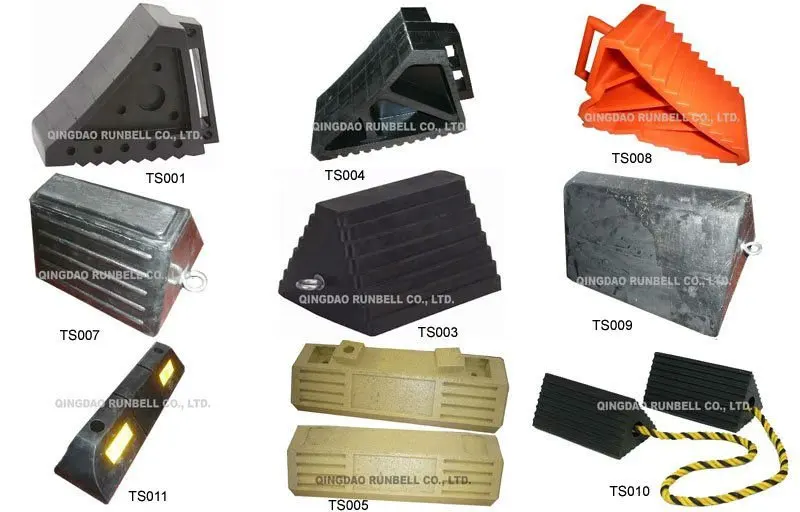 Plastic Wheel Chock Blocks For Light Trucks - Buy Plastic Wheel Chock ...