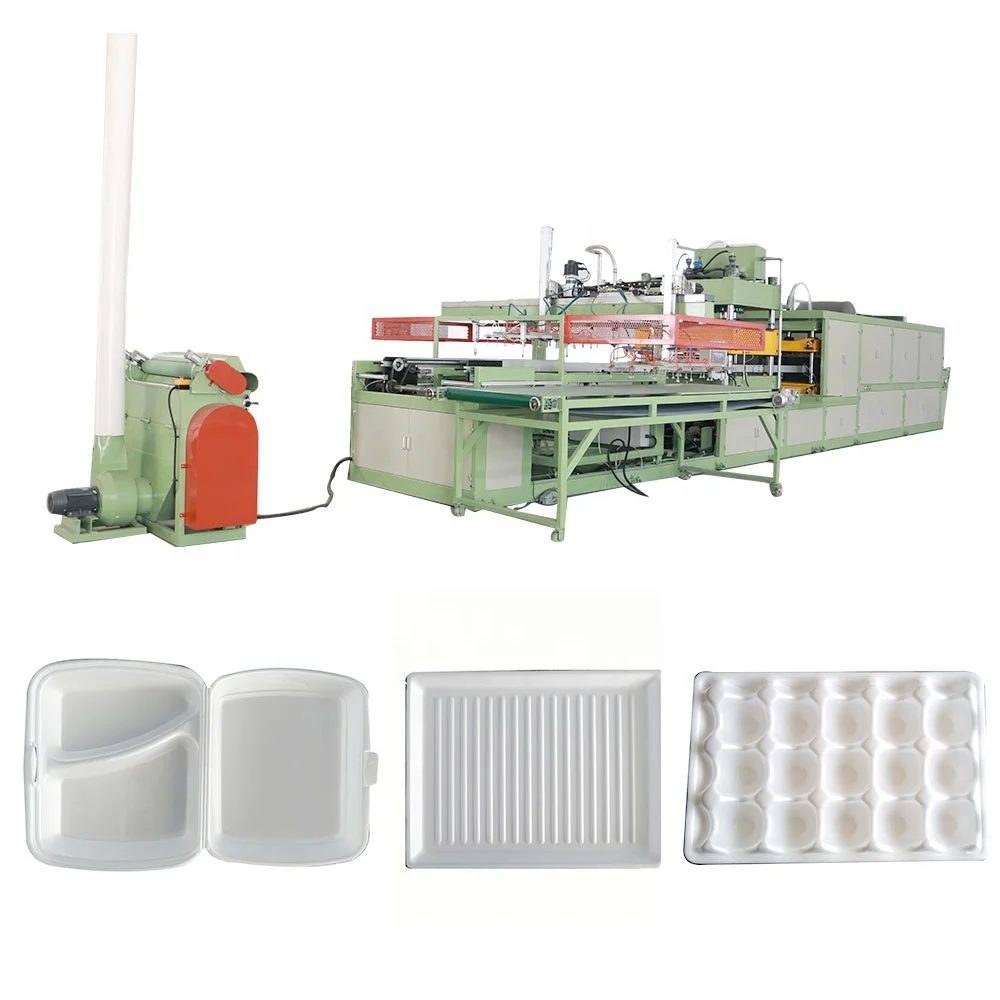 Ps Foam Styrofoam Food Box/plate Making Machine - Buy Styrofoam Tray ...