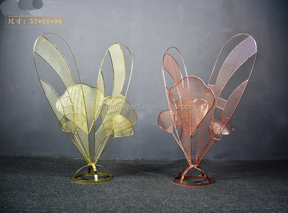 2 Meters Gold Wedding Metal Arch Frame Stage Decoration Round Wedding ...