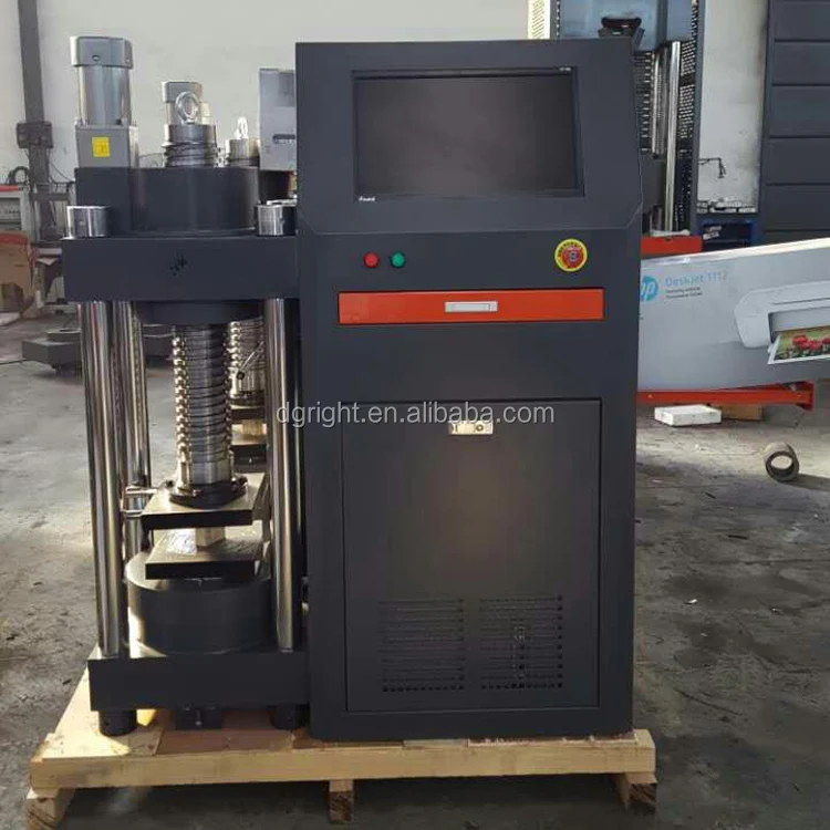 Material St37 Digital Concrete Compressive Strength Testing Machine ...