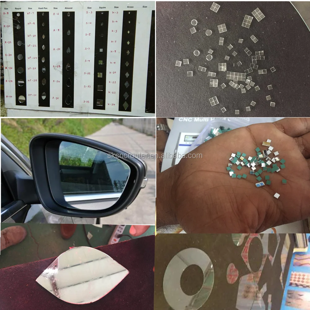 4545 Mini Double Heads Cnc Glass Cutting Machine Automatic For Multiple ...