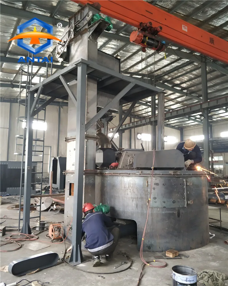 Q35 Series Rotary Table Shot Blast Cleaning Machine/table Shot Blast ...