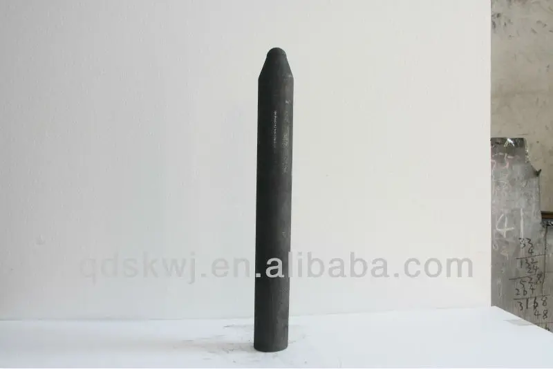 Graphite Rod Stopper Electrode For Copper Sleeve Vertical Continous ...