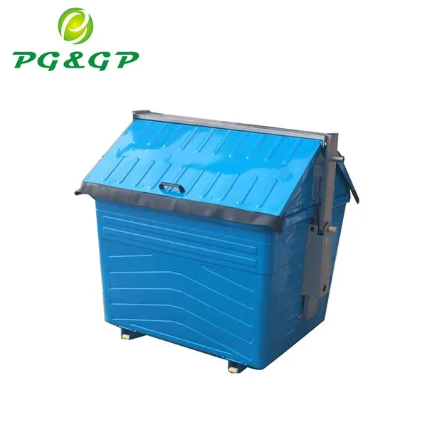 Hot Dip Galvanized 3200 Liter Metal Garbage Trolley - Buy Waste ...