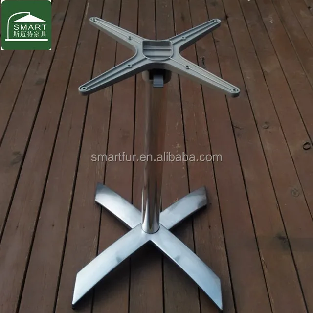 Garden Metal Flip Top Folding Aluminum Table Leg For Outdoor Use - Buy ...
