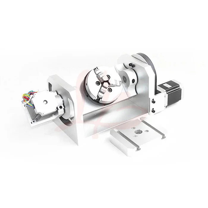 5 Axis Chuck - High Rigidity Rotary Axis for CNC Routers