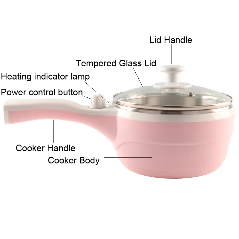 Korean Stainless Steel Cooking Pot with Tempered Glass Lid