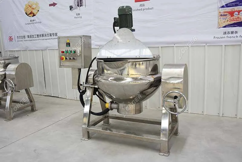 Industrial Electric Steam Vat Vacuum Sugar Boiling Machine Candy ...
