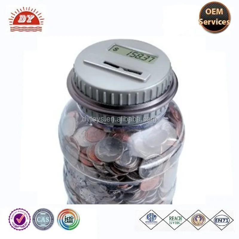 Digital Coin Bank Saver Money Box - Buy Coin Saver,Pvc Coin Saver,Coin ...
