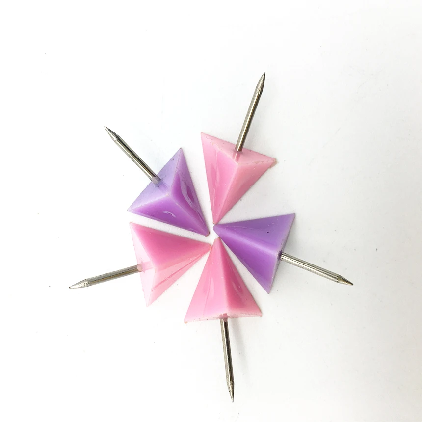 High Quality Triangle Shaped Push Pin Board Pin - Buy Triangle Shaped ...