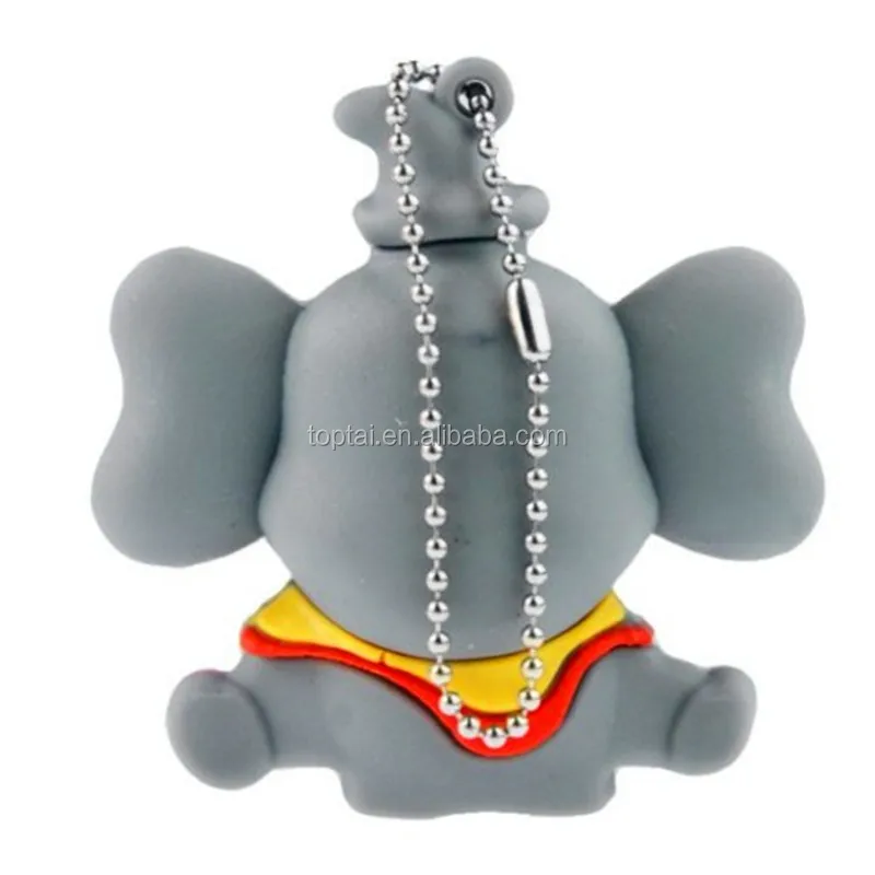 Cute Elephant Usb Flash Drive 64gb Pen Drive 32gb 16gb 8gb 4gb Cartoon ...