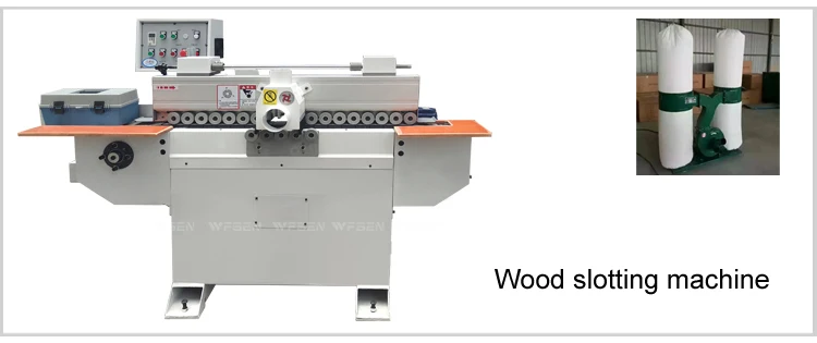Automated Wood Door Frame Groove Slotting Machine by WFSEN