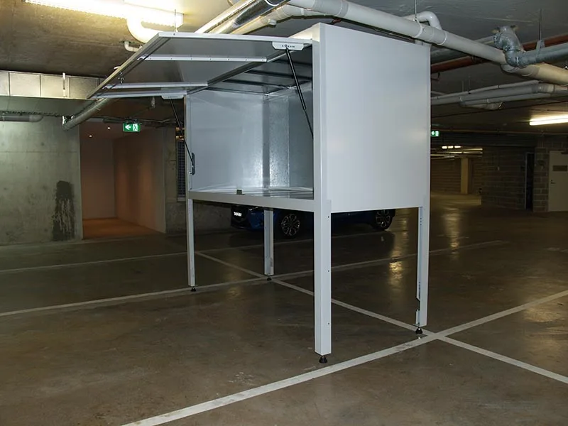 Optimize Garage Space with Car Parking Storage Lockers