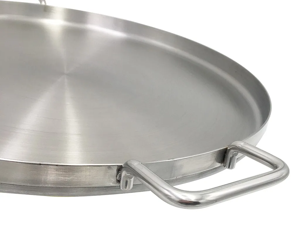 Good Quality Indoor Outdoor Round Flat Griddle Comals Pan Grill Fry