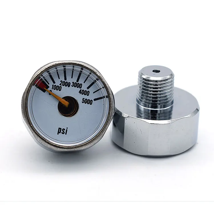 1inch 23mm 25mm Small Mini Pressure Gauge - Accurate & Durable