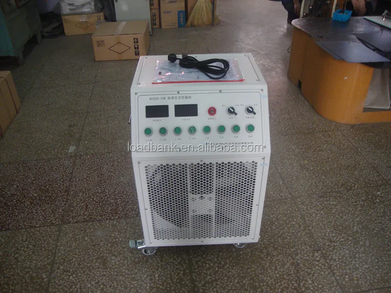 10kw Portable Adjustable Resistive Load Bank Auto Testing Machine ...