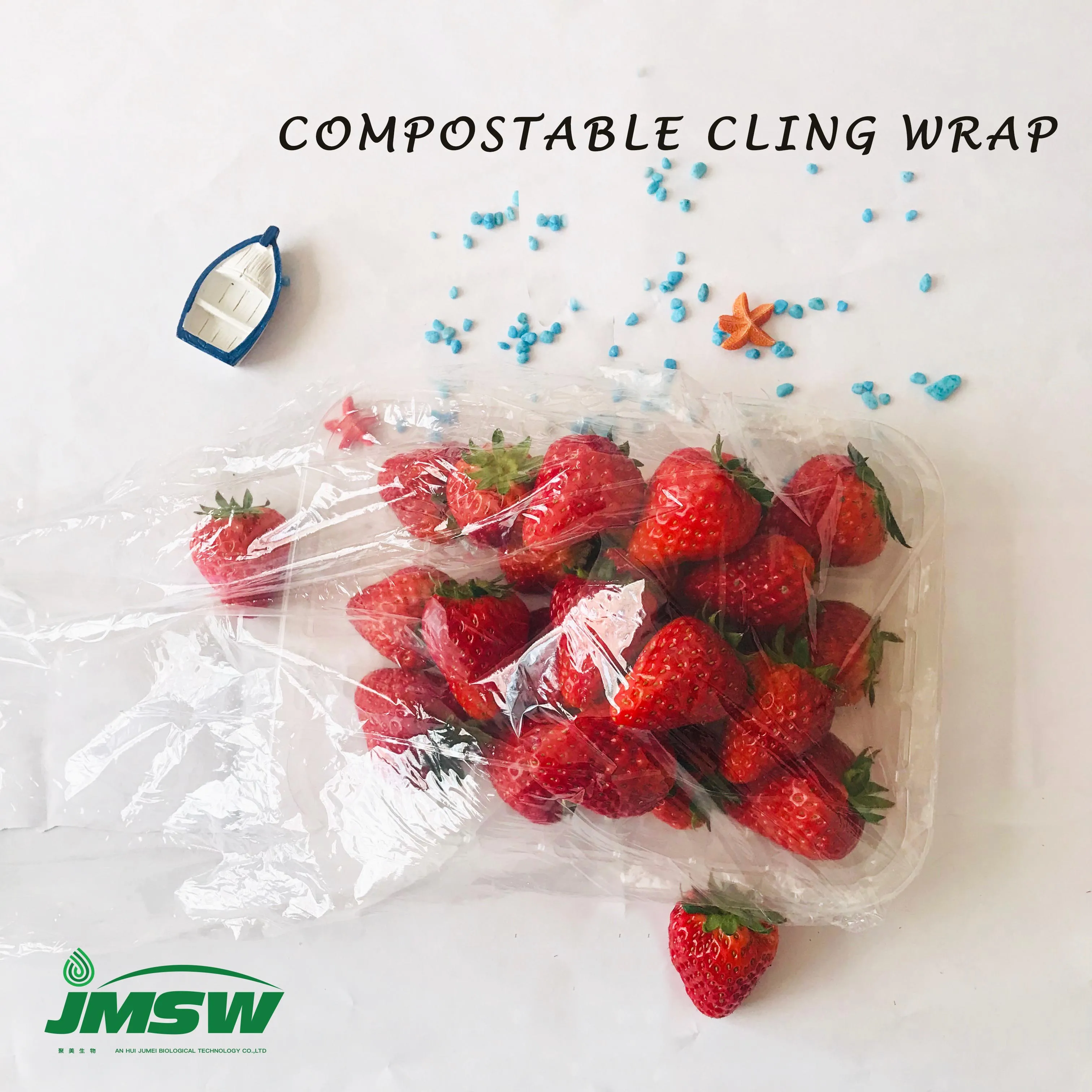Eco Degradable And Compostable Pla Cling Wrap Supplier From China - Buy ...