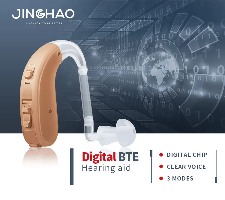 Medical Digital Bte Ear Machine Hearing Aid - Buy Digital Bte Ear ...