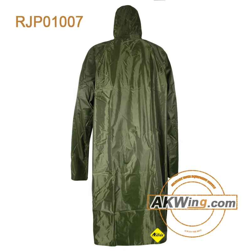 Army Rain Poncho Military Waterproof Raincoat - Buy Military Raincoat ...