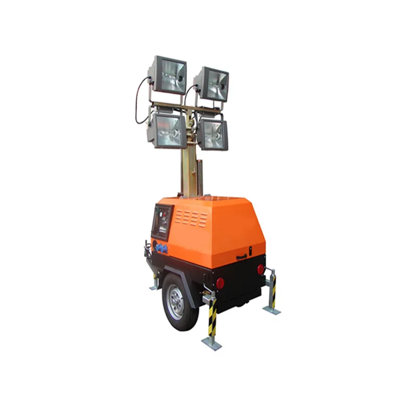 Construction Industrial Mobile Portable Lighting Tower - Buy Portable ...