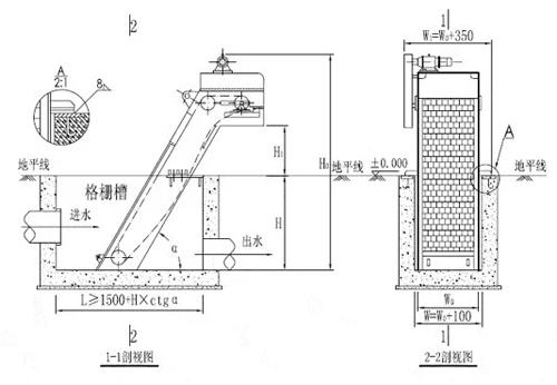 Automatic Mechanical Raked Coarse Bar Screen - Buy Bar Screen ...