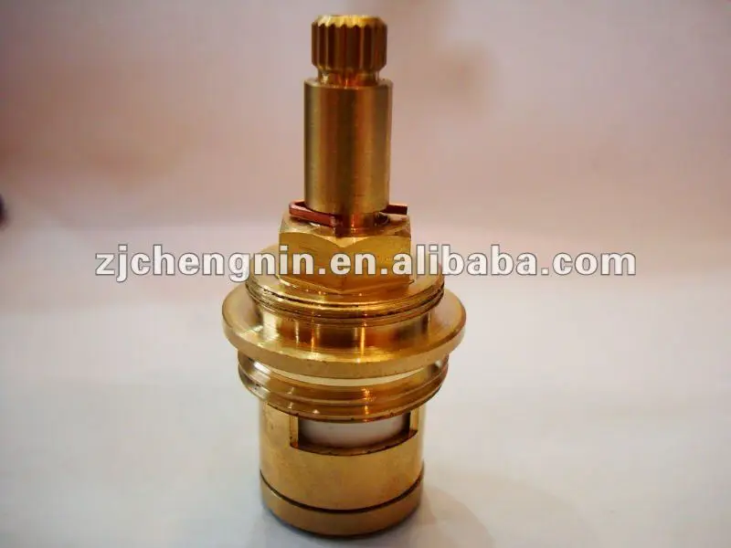 Brass Headwork Shower Diverter Cartridge Tap Spindle