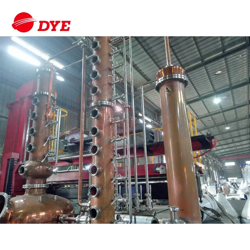 400l Grappa Distiller With Flute Distillation Column Whisky Distillery ...