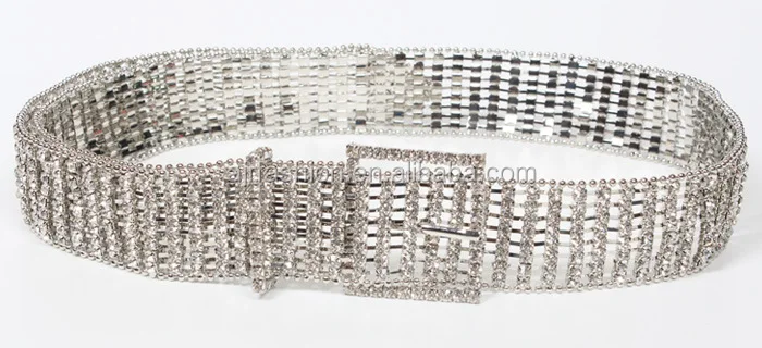 2018 New Fashion Woman Belt Luxury Blingbling Sparkle Diamonds Belts ...