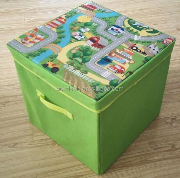 Foldable Multi-function Baby Care Play Toy Mat Storage Sit Box - Buy ...