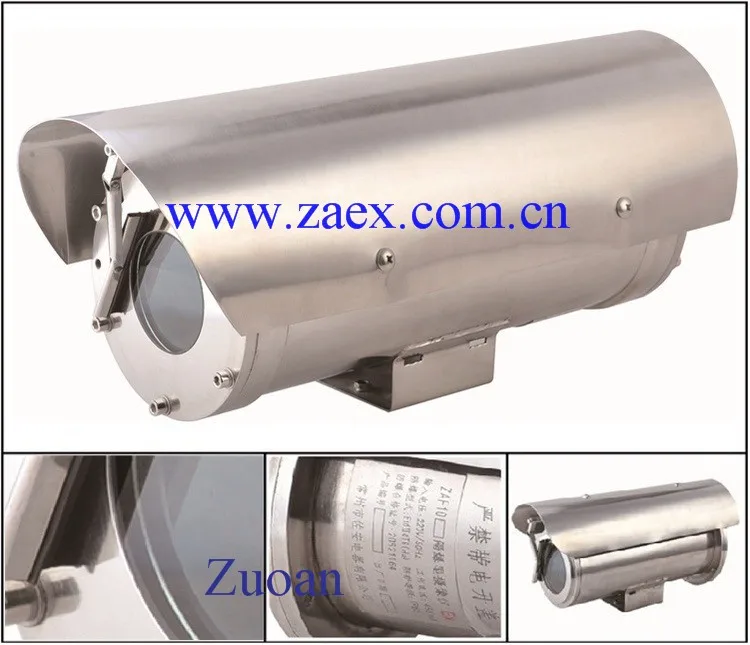 Atex Fixed Stainless Steel Explosion Proof Cctv Camera Housing With ...