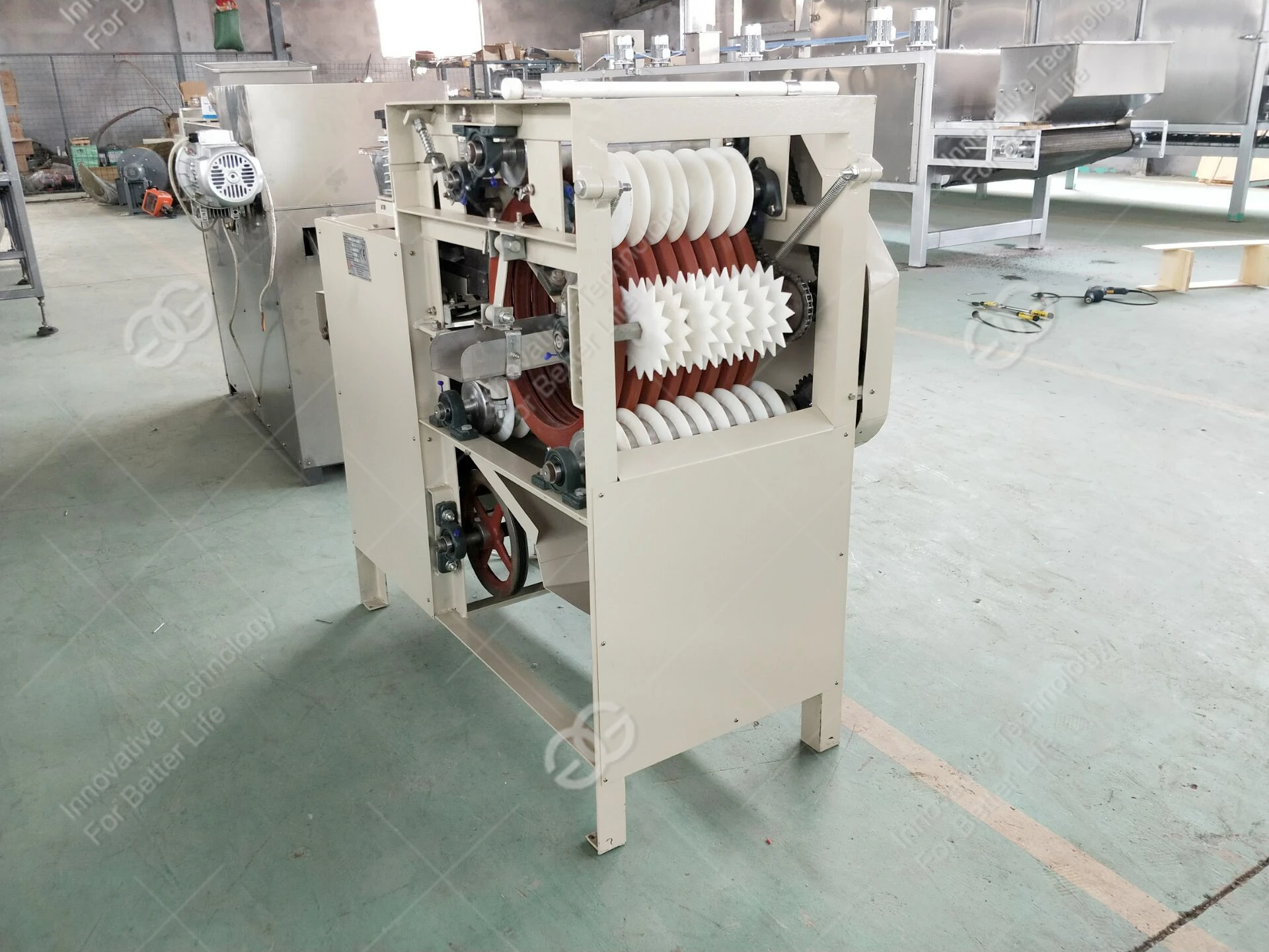 Automatic Hazelnut Processing Shelling Peanut Groundnut Red Skin ...