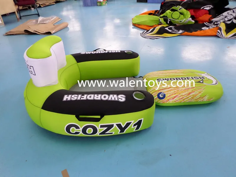 Sport Game Inflatable Towable Tubes To Pull Behind Boats - Buy ...