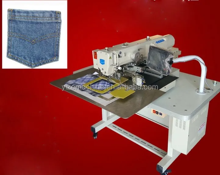Automatic Pocket Attaching Machine Pocket Welt Machine - Buy Pocket ...