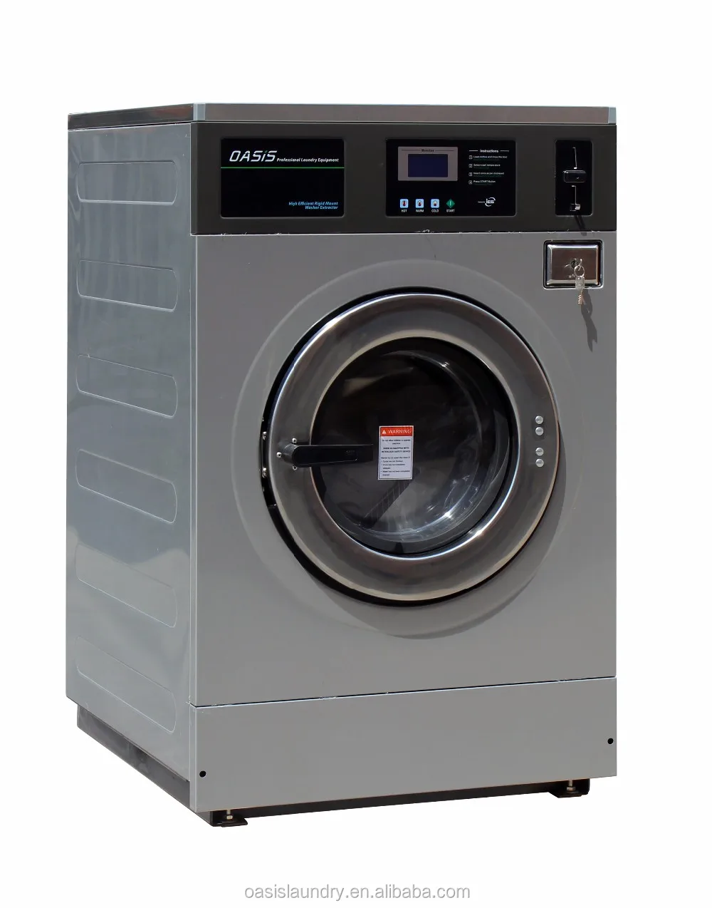 15kg Full Automatic Coin Operated Washer Extractor Laundry Vending From ...
