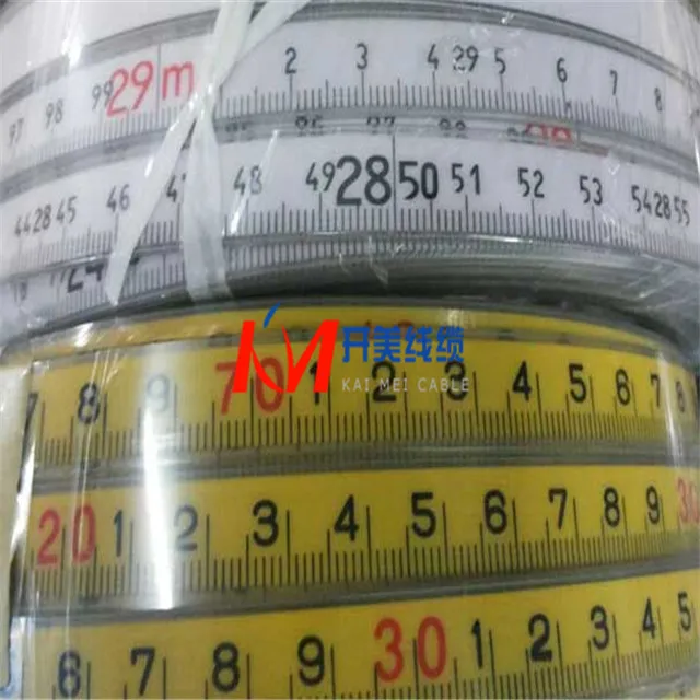Steel Ruler Cable Km Ruler Cable Measuring Steel Tape Cable - Buy Steel ...