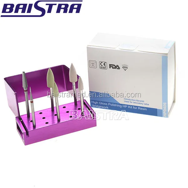 Resin High Gloss Dental Denture Polishing Kit For Resin Bridgework ...