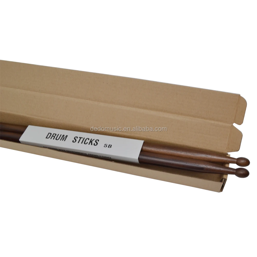 Cheap Price 5B Solid Wooden Black Walnut Drum Sticks
